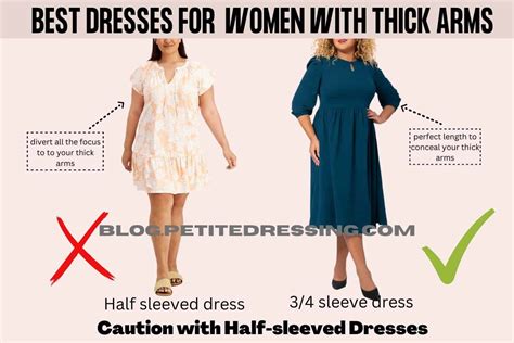What Style Dresses Look Good On Women With Thick Arms