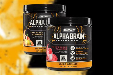 Onnit Announces Its More Complete Alpha Brain Pre Workout