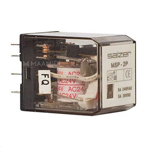 Msp2p Relay Coil Voltage 24 Ampere A At Best Price In Rajkot Akshar Sales Automation