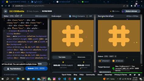 Abdurrehman Javed On Linkedin Day16 Cssbattle Cssbattle Csschallenge Webdev Cssmastery