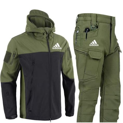 Костюм спортивный Мужской adidas темно-зеленый, размер 52 Зима купить c ...