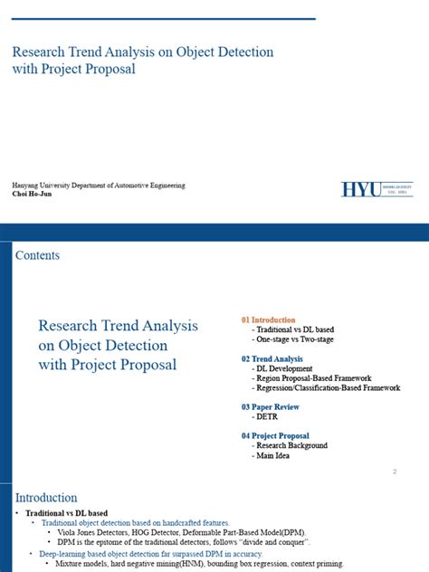 Object Detection Review Pdf
