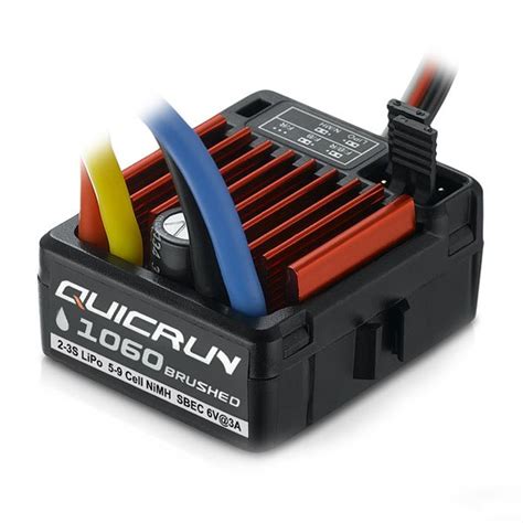 Hobbywing ESC Quicrun Waterproof Brushed SBEC Electric Speed Controller A Howes Models
