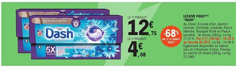 Promo Lessive Pods Dash Chez E Leclerc Icatalogue Fr