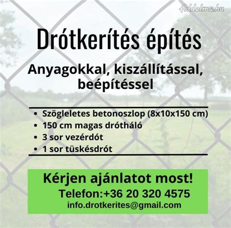 Kerítés építés Miskolc Miskolc Szolgáltatás vállalkozás
