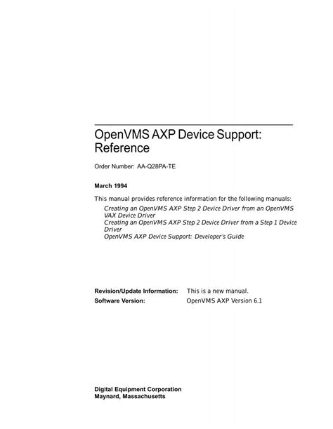 System Routines OpenVMS Systems