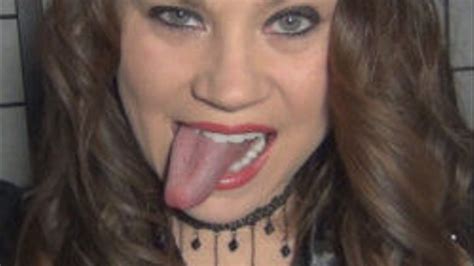 Long Wet Tongue Tease ~ Missdias Playground Missdias Playground