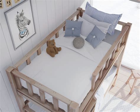 Twin Over Twin Bunk Bed DIY Plan DIY Projects Plans