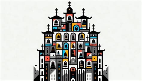 Monastery Bell Tower Stock Illustration Illustration Of Sketch 336734834
