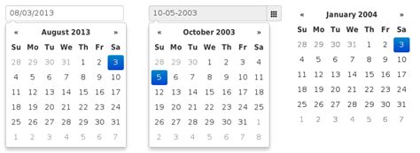 Bootstrap Datepicker Bootstrap Datepicker Documentation