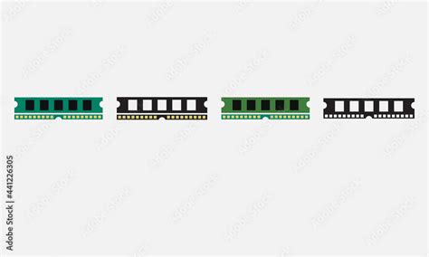 Vetor De Ramram Iconram Vectorrandom Access Memoryrandom Access Memory Vectorrandom Access