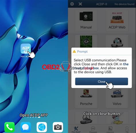 Connect Yanhua Mini Acdp 2 To Androidiospc Via Usb Cable Obd2shop