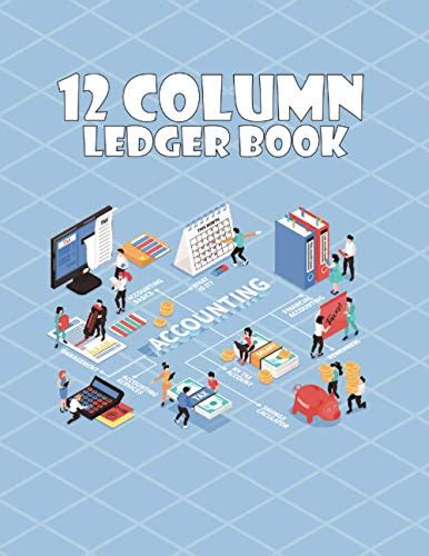 12 Column Ledger Book Accounting Ledger Book And Journal For Small
