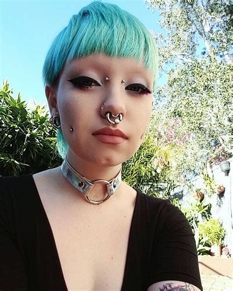 Women With Huge Septums Photo Nose Ring Piercings For Girls Face