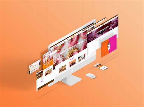 Dunkin Donuts Ui Ux Responsive Web Design On Behance