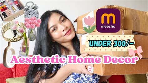10 Pinterest Inspired Meesho Home Decor Haul Under 300 Aesthetic