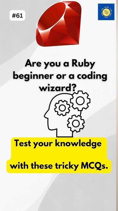 Quiz 61 Learn Ruby Programming In 30 Seconds Quiz Ruby Shorts