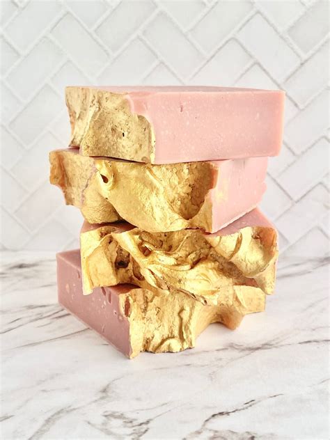 Cleopatra Handmade Luxury Soap Goat Milk And Honey Soap 24k Gold Flakes