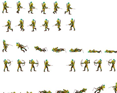 Goblin Archer Sprite Sheet By Magnumhenahurrah On Deviantart