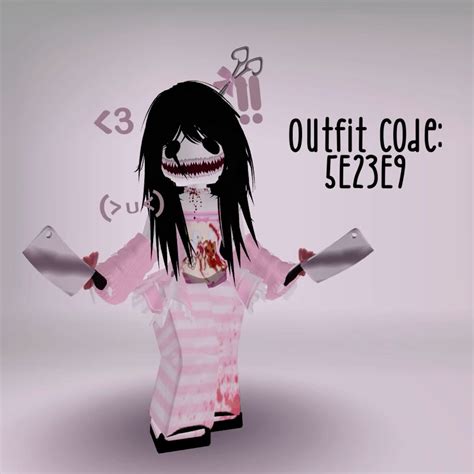 Roblox Scary Outfit Codes