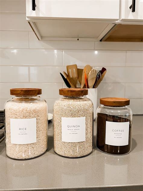 Comsaf 12pcs Glass Spice Jars With Bamboo Lid 8oz Airtight Square