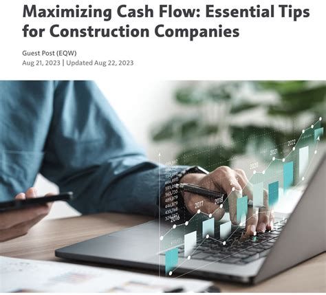 Maximizing Cash Flow For Your Construction Company