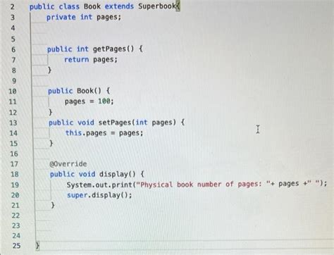 Solved Given The Java Class Item And Its Subclasses
