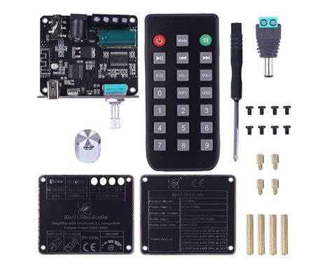 Xy Y50l 50w50w Hifi Bluetooth Amplifier Module Audio Amp For Diy