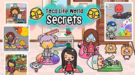 Toca Life World Secrets 😱 Part 1 Toca Boca Secrets Necolawpie Youtube