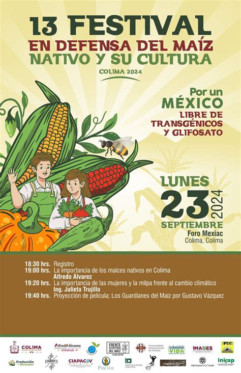 Presentación de la XIII Festival en Defensa del Maíz Nativo y su