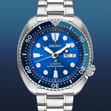 Oceanictime Seiko Prospex 200m Samurai And Turtle Blue Lagoon