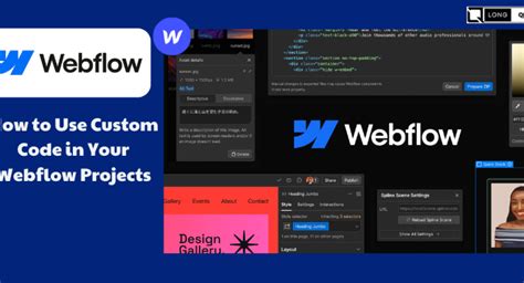 How To Use Custom Code In Your Webflow Projects