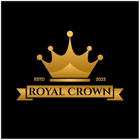 Premium Vector Golden Crown Logo Concept For Your Royal Brand