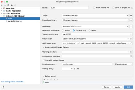 Embedded Gdb Server Clion