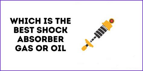 What Is The Difference Between Gas And Hydraulic Shock Absorbers