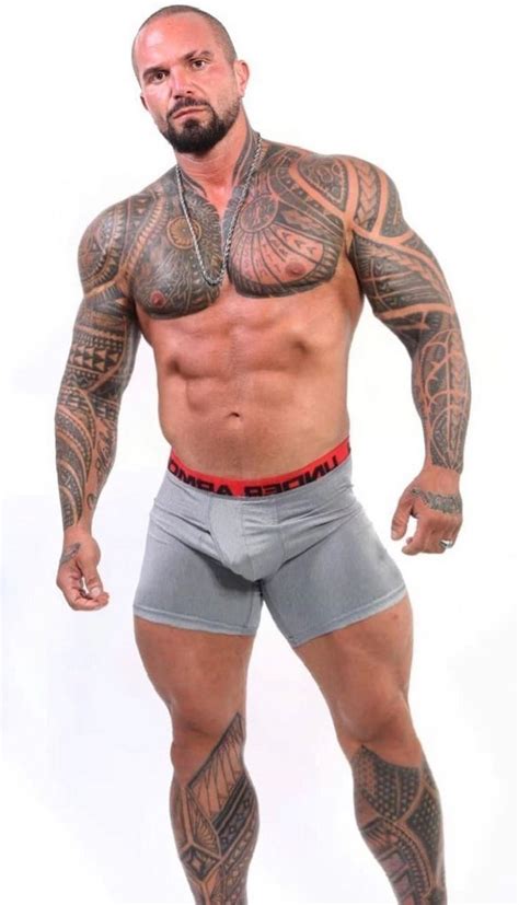 Hairy Men Bearded Men Vintage Muscle Men Tatto For Men Muscular