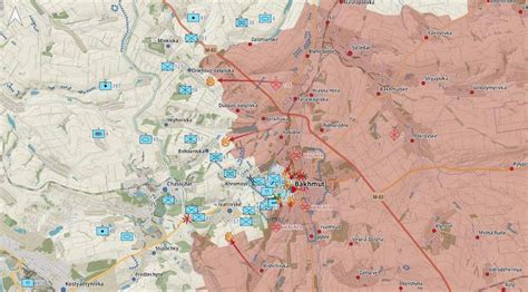 Генштаб Найзапекліші бої у Бахмуті та Марїнці ЗСУ відбили там понад 35 атак за добу — карта