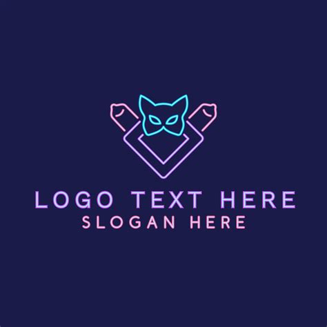 Seductive Erotic Mask Logo Brandcrowd Logo Maker