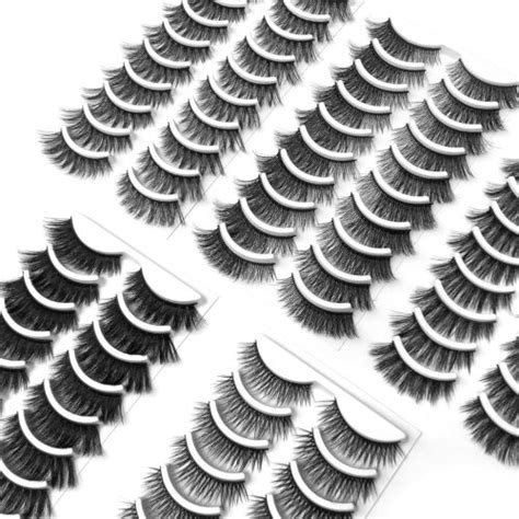 Eliace Eyelashes 50 Pairs 5 Styles 3d Faux Mink Lashes Beautybar