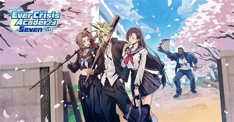 Square Enix Reimagines Final Fantasy Vii Ever Crisis In A School Setting
