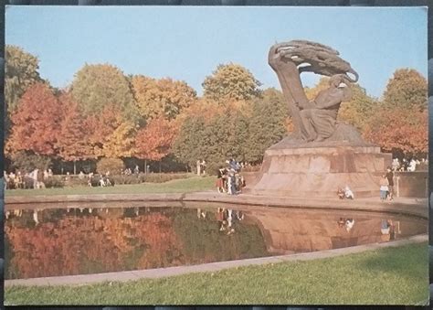 WARSZAWA PARK ŁAZIENKOWSKI POMNIK F CHOPINA Łódź Licytacja na Allegro Lokalnie