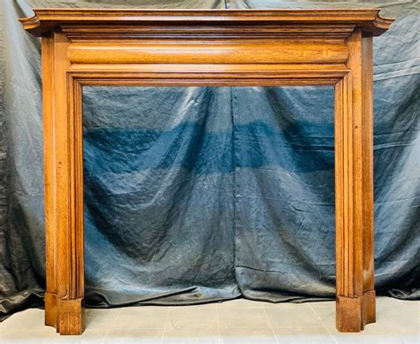 Edwardian Scottish Oak Fireplace Surround For Sale At 1stdibs