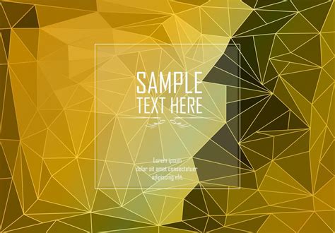 Abstract Polygonal Triangle Background Vector Illustration Vector Art At Vecteezy