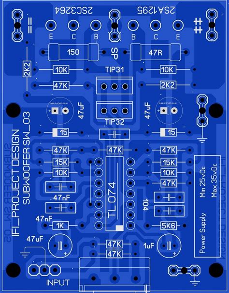 Subwoofer Amplifier Layout At Jacob Espinoza Blog