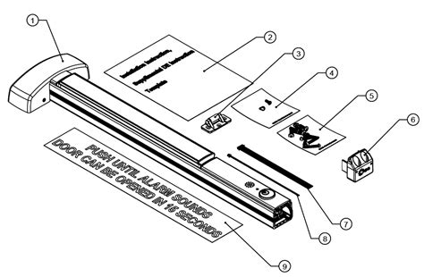 Pdq 6300 Exit Device Equipped With Delayed Egress Instructions