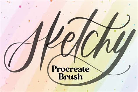 Sketchy Procreate Brush Creative Market