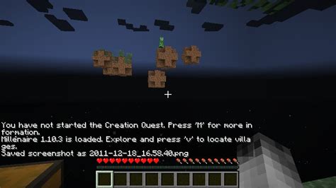 Floating Island Survival Minecraft Map