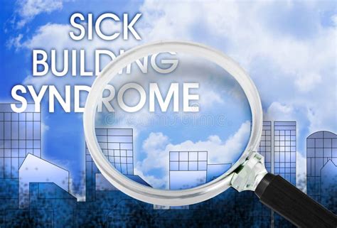 Sick Building Syndrome Indoor Air Quality And Pollutants Concept With