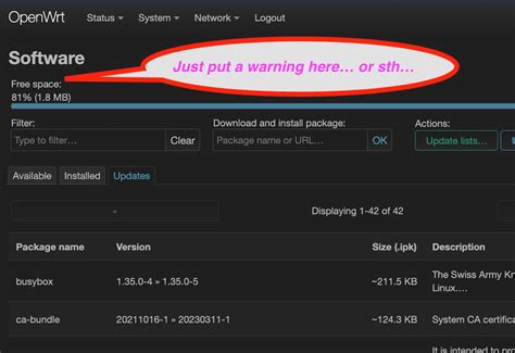 Opkg Upgrade Package Upgrade Warning Page 2 Talk About