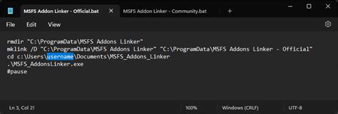 GitHub Vexfreeze Msfs Addon Linker Official Folder How To Link Official And Community Folders
